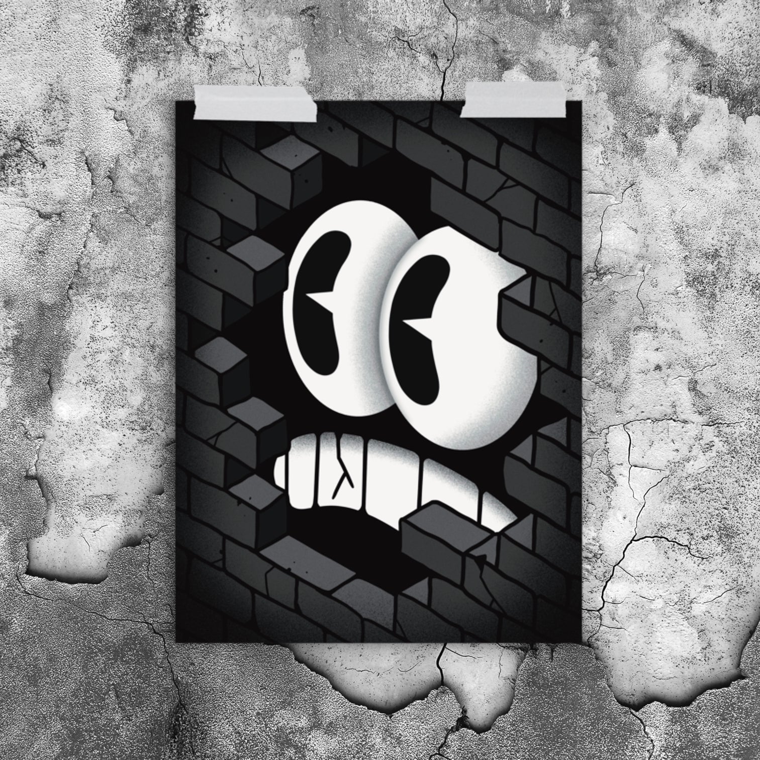 JUNK FLASH 12" x 16" | imalreadydead